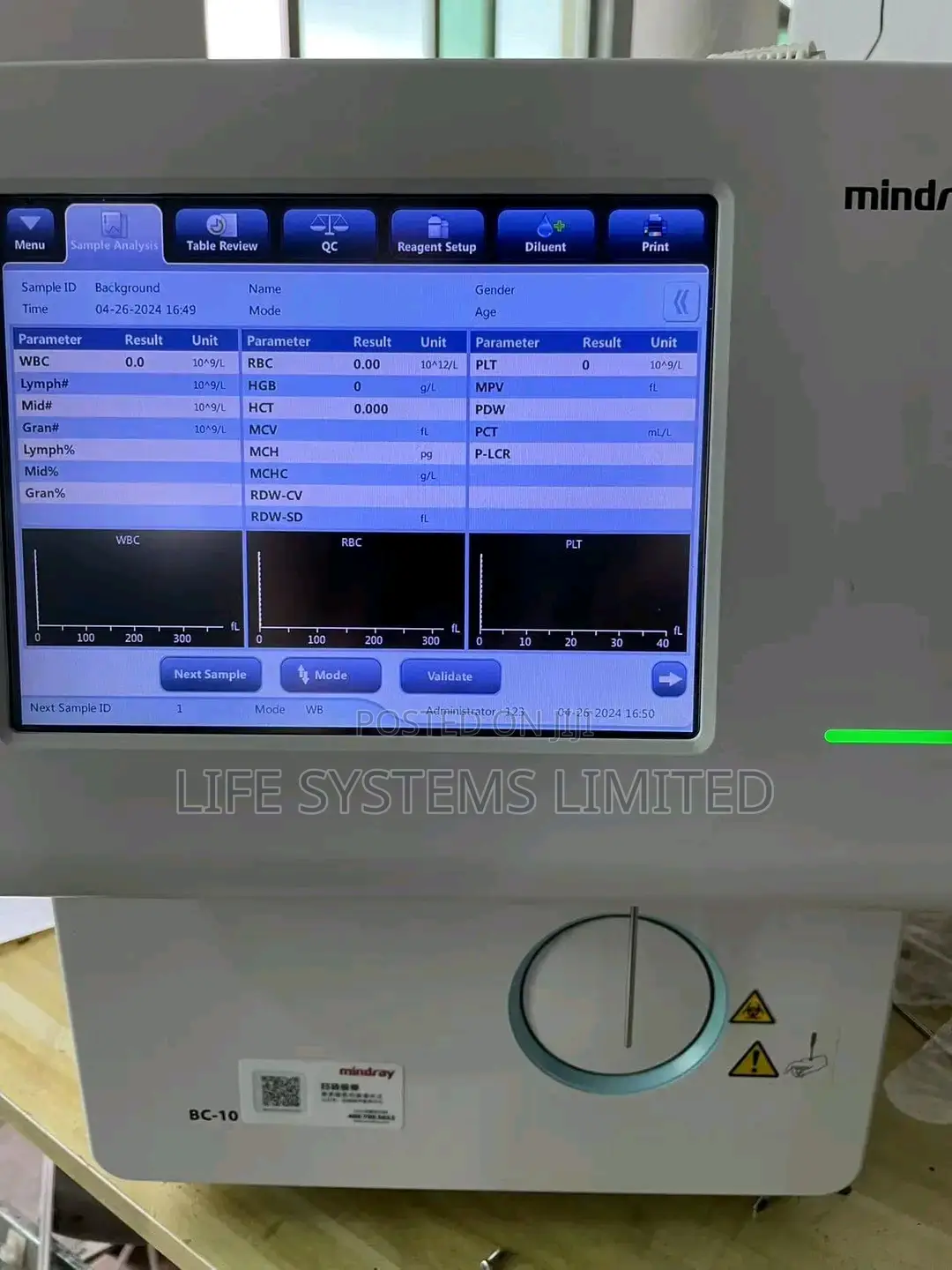 Mindray Bc10 CBC Machine in Central Division - Medical Supplies ...