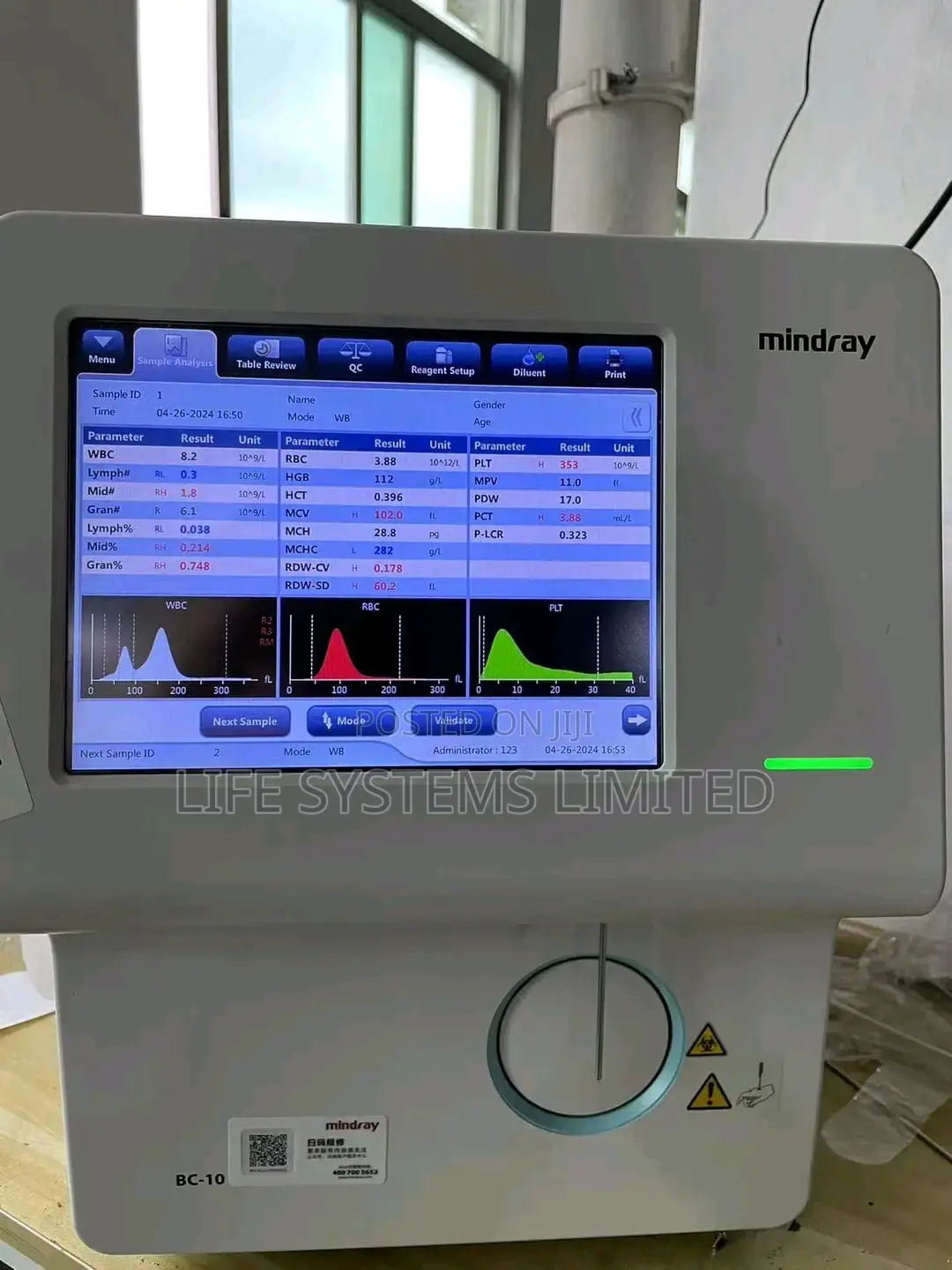 Mindray Bc10 CBC Machine in Central Division - Medical Supplies ...