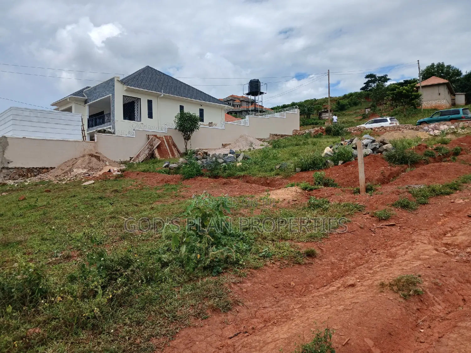 Beautiful Plots With Ready Private Mile Land Title on Table in Central ...