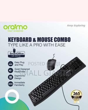 Oraimo Smart Office Keyboard Mouse Combo Quiet Keystrokes for sale ...