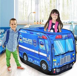 Mini Police Car Tent Play Gym for Toddlers - Blue in Central Division ...