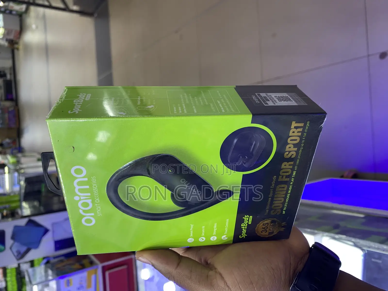 Oraimo Sports Buds in Central Division - Headphones, Ron Online Gadget ...
