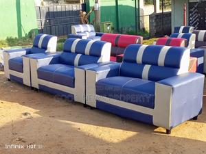 Executive Leather Five Seater Sofa Set in Kira - Furniture, Omoding Silvestar Witney | Jiji.ug