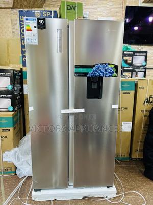 Hisense 670L Side by Side Refrigerator Inox Silver in Central Division ...