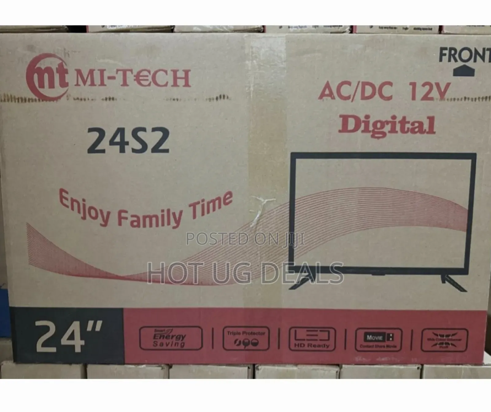 Mitech 24",Hdmi,Usb Ports Inbuilt Free To Air Decoder Led Tv in Central ...