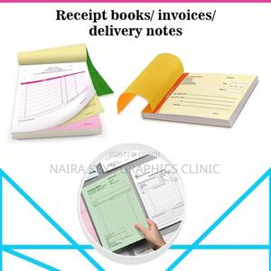 Receipt Books Invoice Delivery Notes in Central Division - Printing ...