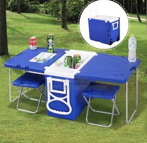 28 Litre Cooler Box Folding Table Chair Set for Camping in Central ...