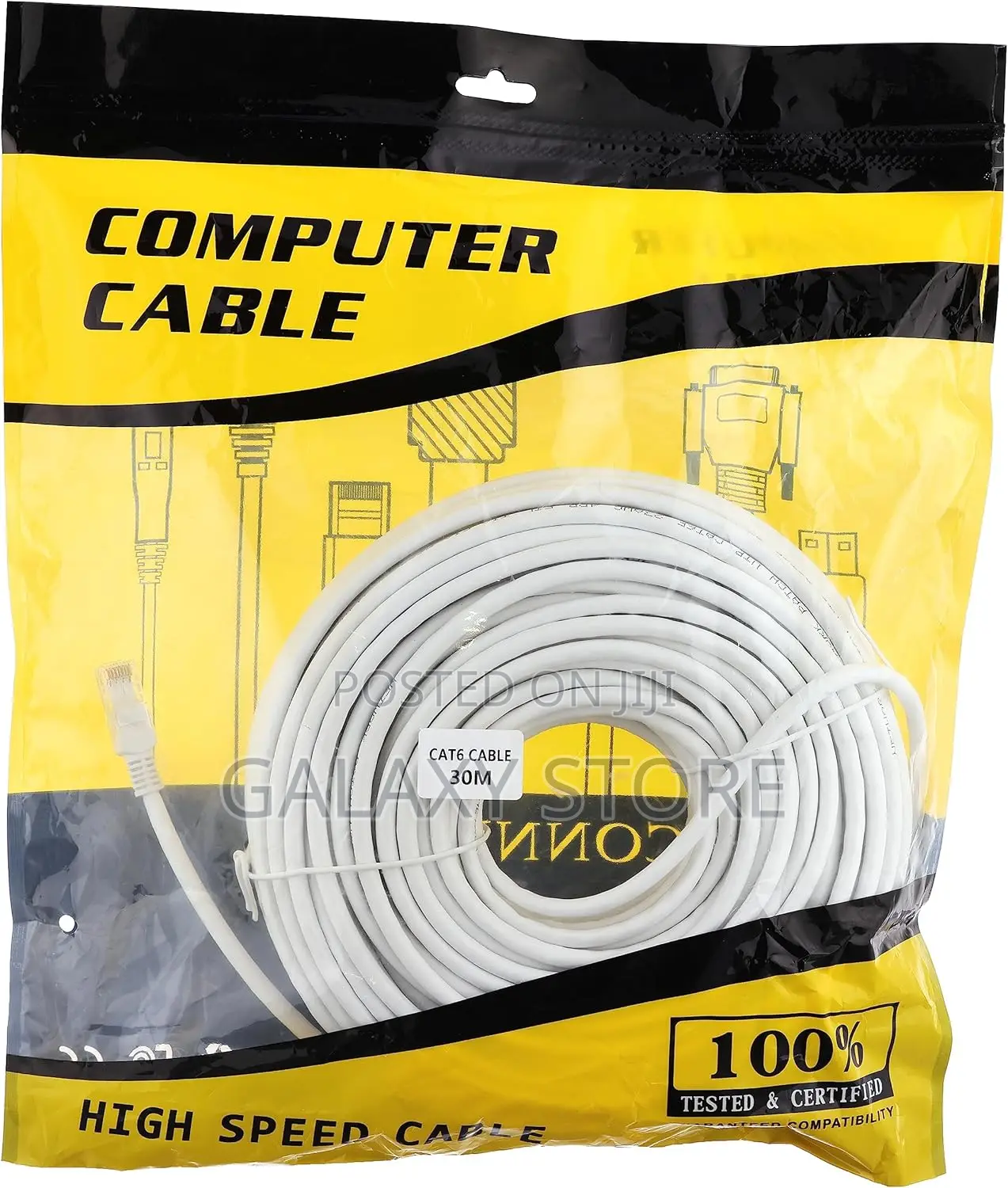 30m Cat6 Fast Network Lan Cable Utp Ethernet Cable - 30m in Central ...