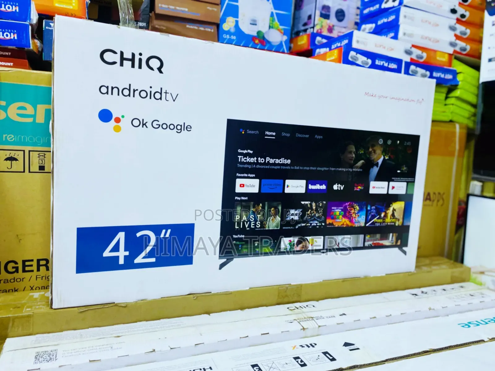 CHIQ 42 Inch Smart TV With Inbuilt Free to Air Decoder in Central ...