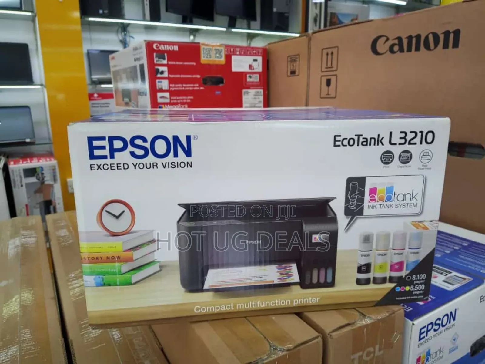 Epson Ecotank L3210 Inktank Printer. Print, Copy Scan in Central ...