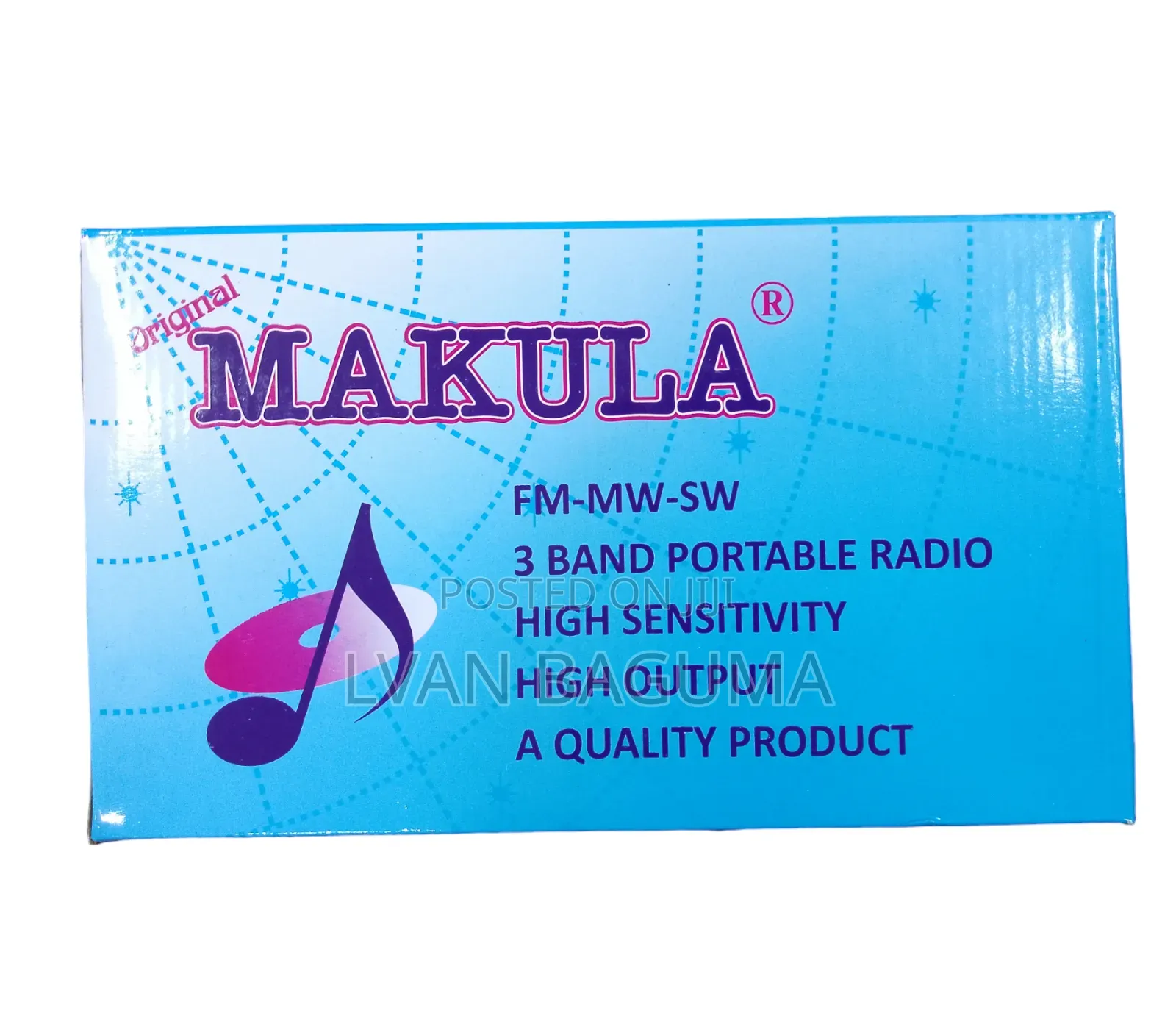 MAKULA 3-Band Portable Radio for sale - Lvan Baguma Price: USh 45,000 ...