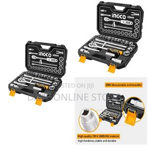 INGCO Socket Set 25pcs 1/2", Tool Kit Tool Kit for Home Use in Central ...