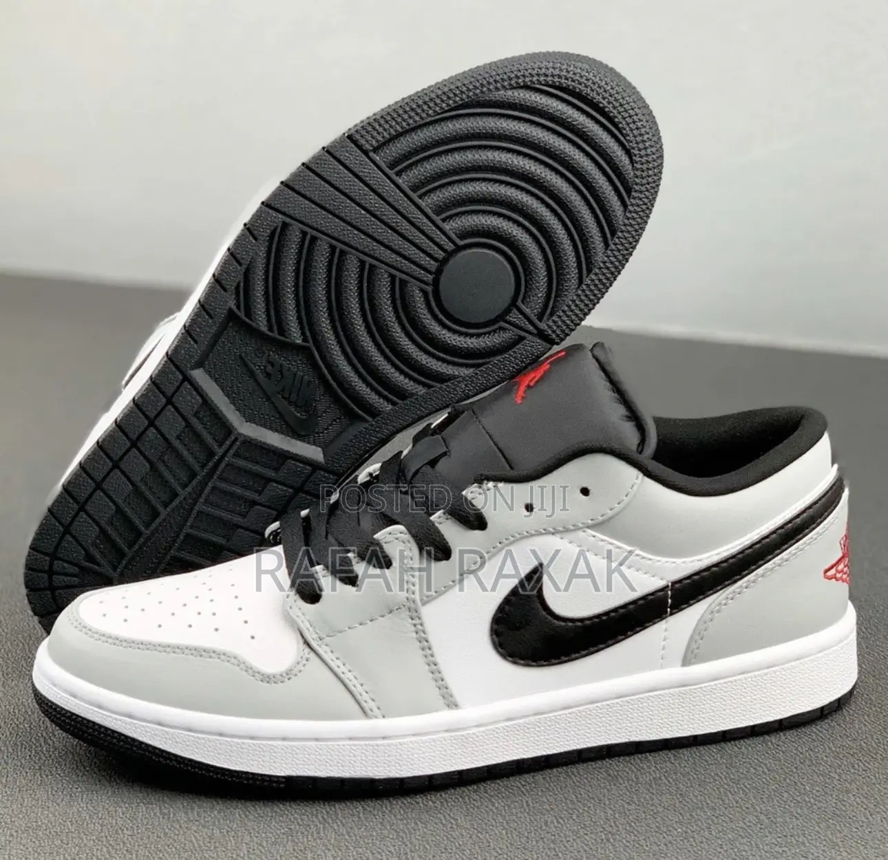 Original Air Jordan 1 Low Retro Light Smoke Sneakers in Central ...