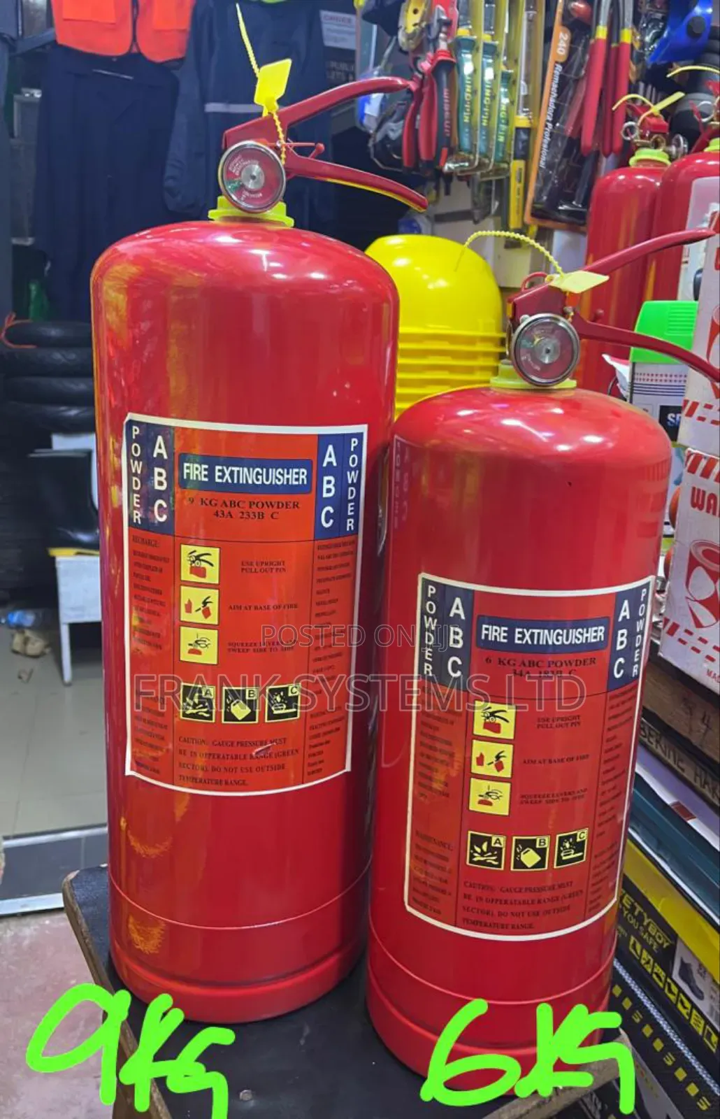 Fire Extinguishers 6kgs in Nakawa - Safety Equipment & Protective Gear ...