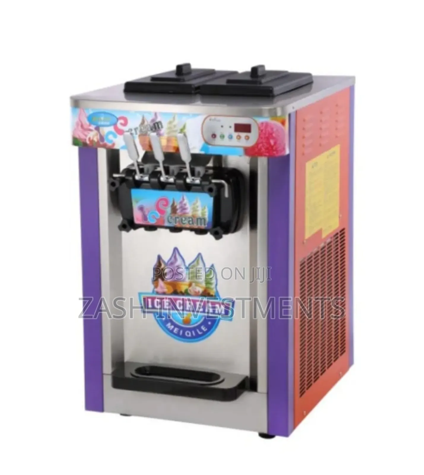 Professional Commercial Automatic Ice Cream Machine in Central Division ...