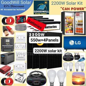2200W Sunshine Solar System Full Kit in Central Division - Solar Energy ...