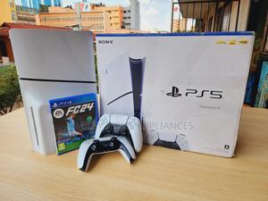 SONY Ps5 Slim Edition With an Extra Game Pad Fc24 Disc in Central ...