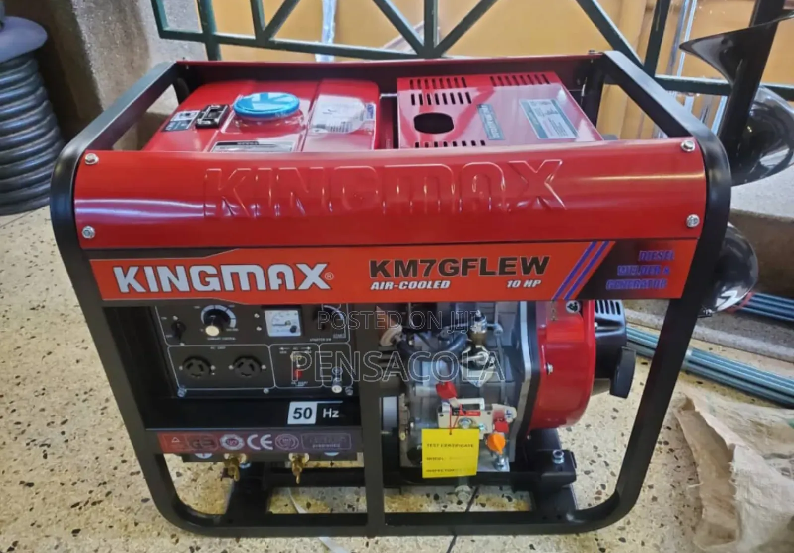 Kingmax 5.5kva Generator for sale - PENSACOLA Price: USh 3,500,000 on ...