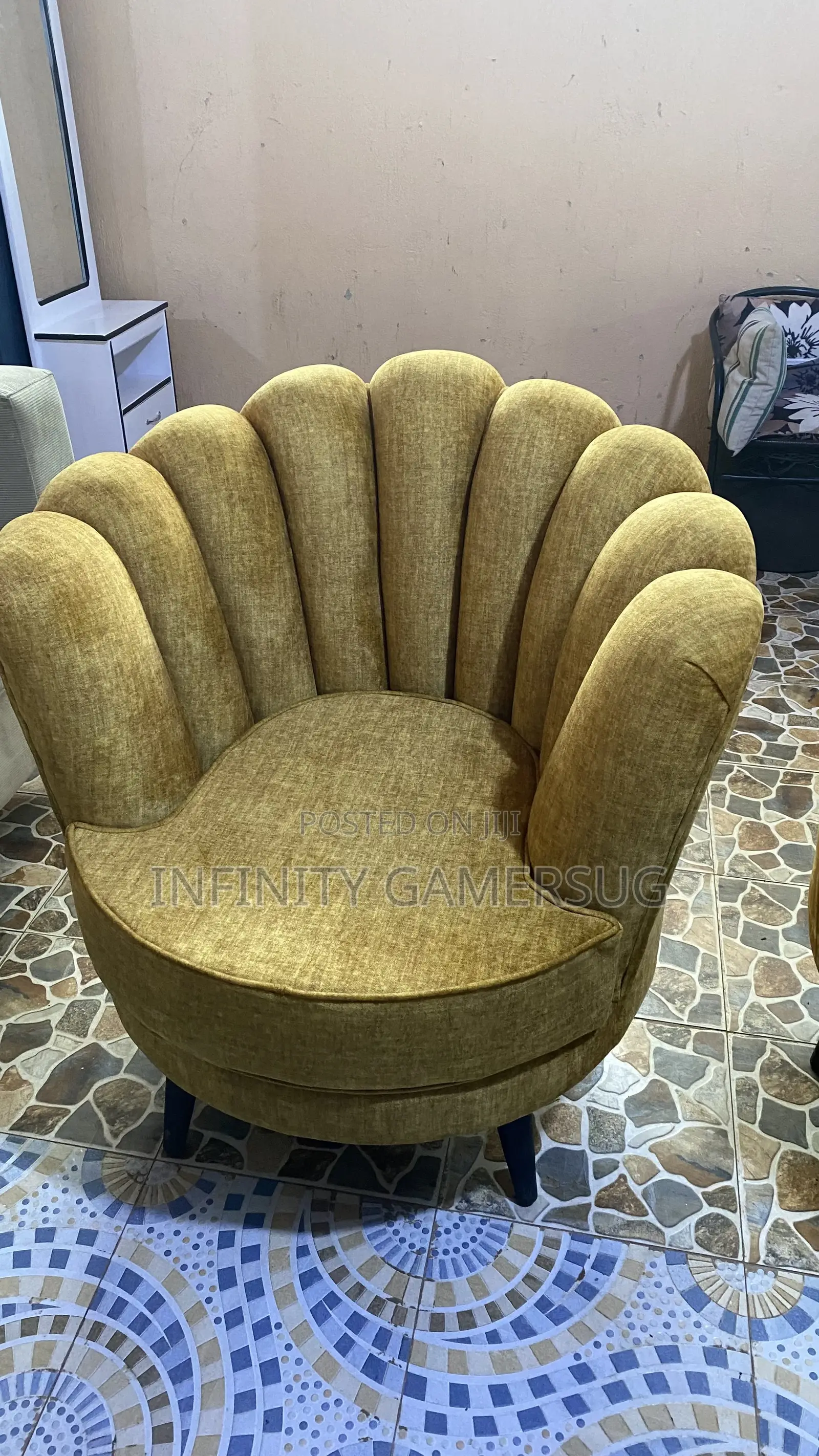 Classy Flowers Chairs Made in Good Timber and Good Fabric - Infinity ...