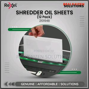 REXEL Paper Shredder Oil SHEETS | Pack of 12 A5 Size in Central ...