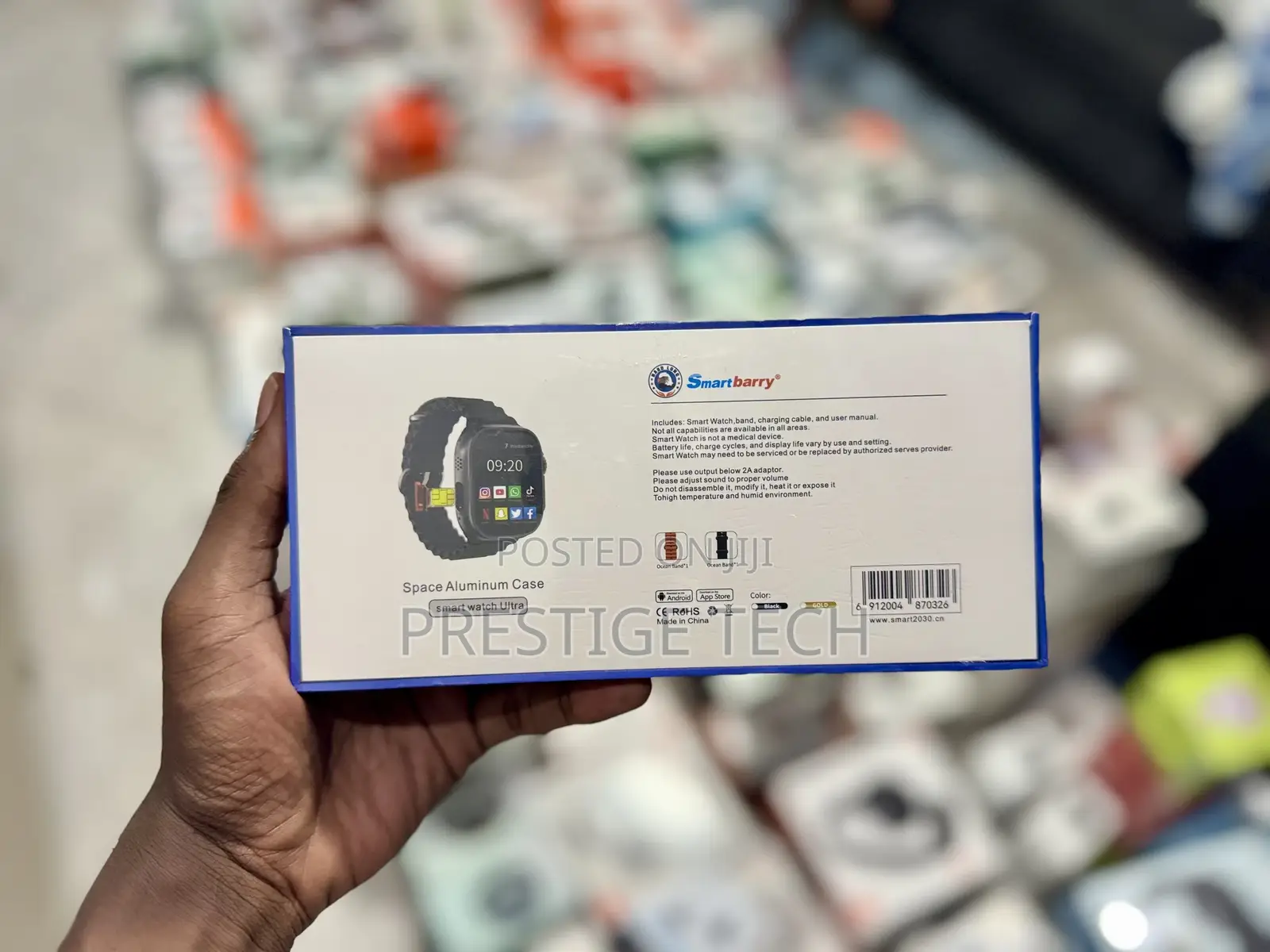 Smartbarry C90 Ultra 4g Sim Smartwatch 64gb With Simcard in Central ...