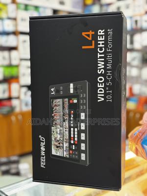 FEELWORLD L4 10.1 Inch Touch Screen Video Switcher in Central Division ...