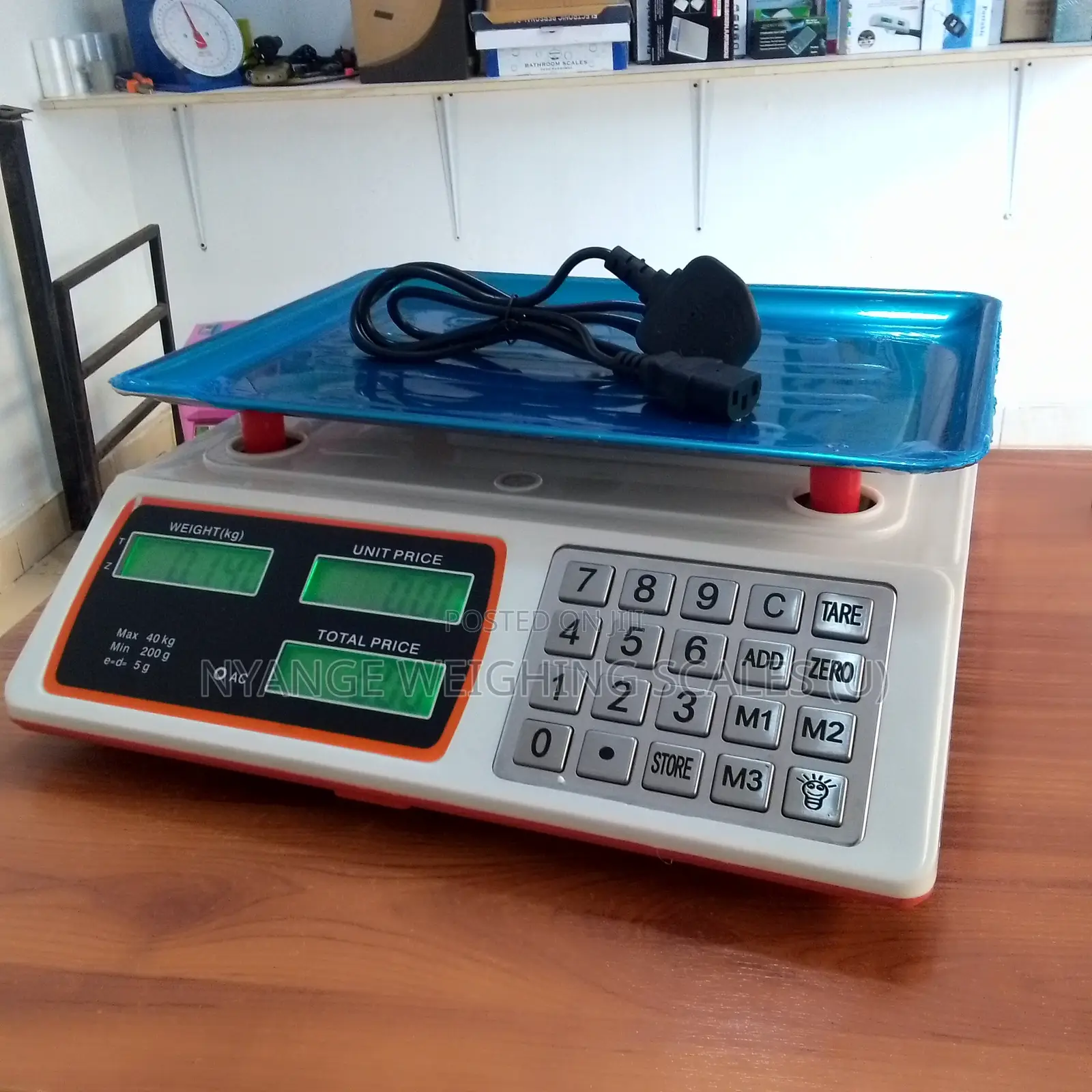 Pricing Weighing Scale 40kg Commercial Weigh Digital Weighing Scale in ...