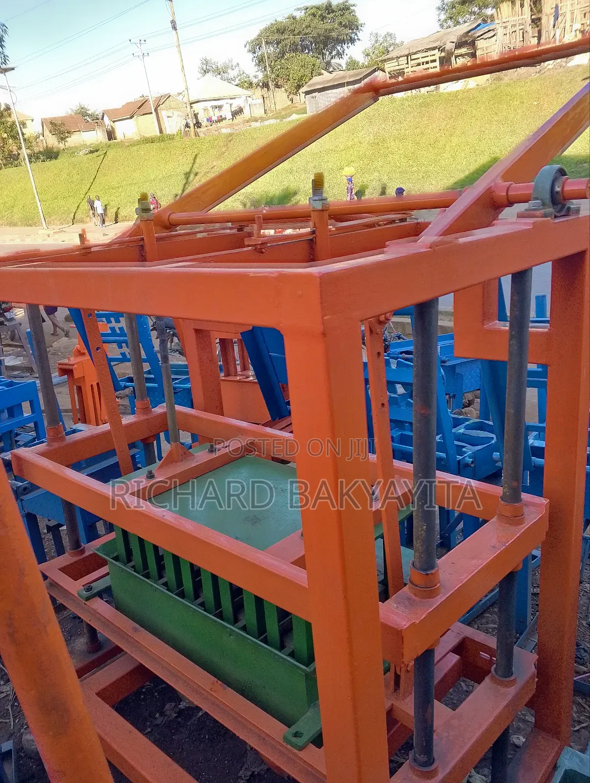 Both Automatic and Electric Brick Making Machine - Richard Bakyayita ...