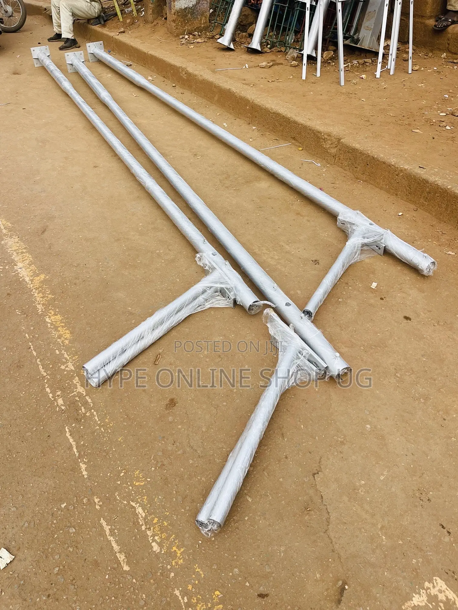 Solar Panel Holders,Solar Light Poles in Central Division - Building ...