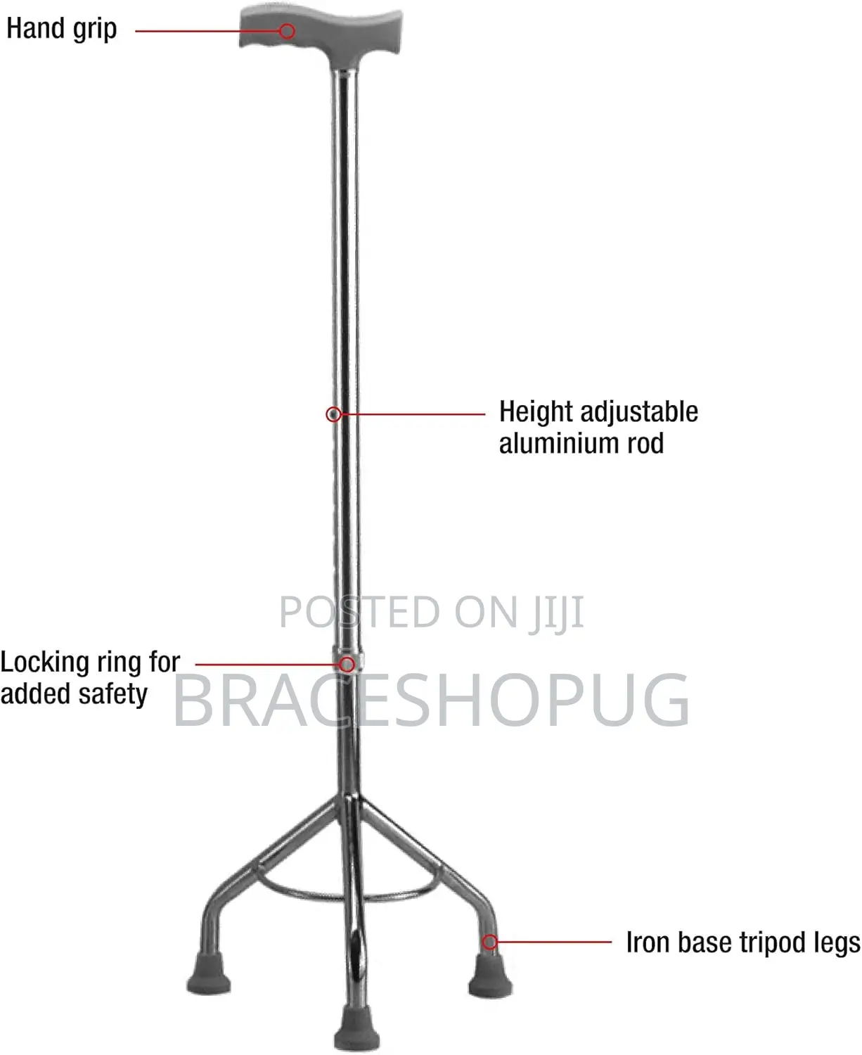 Tripod Walking Stick for Elderly in Central Division - Medical ...