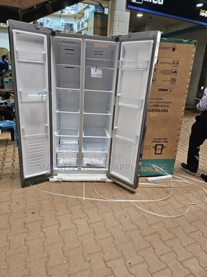 560 Liters Hisense Side by Side Fridge Silver in Central Division ...