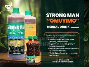 Strong Man Herbal Drink , 1 Litre for sale - AWO Herbs Price: USh ...