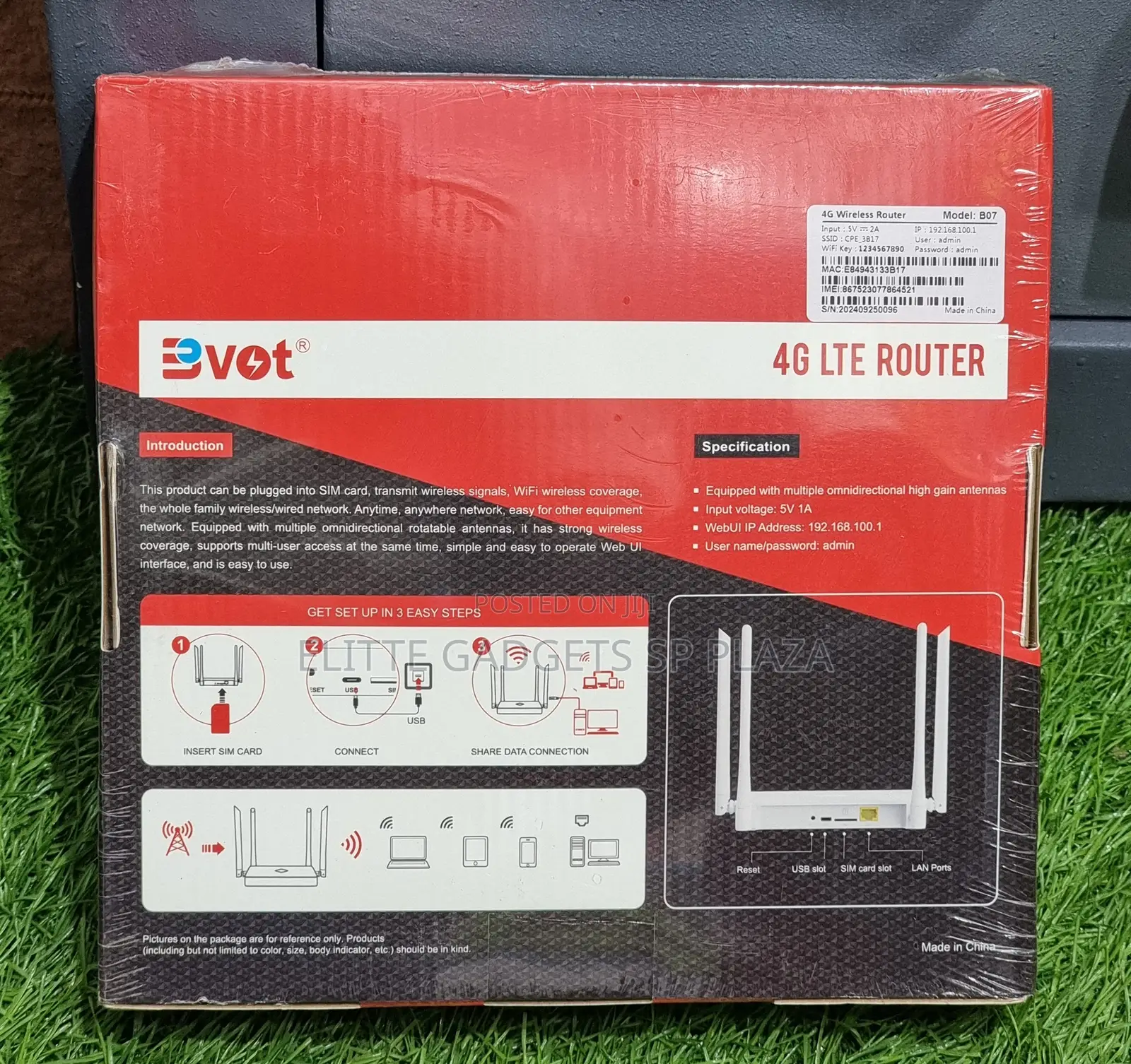Bvot B07 4g LTE Router in Central Division - Networking Products ...