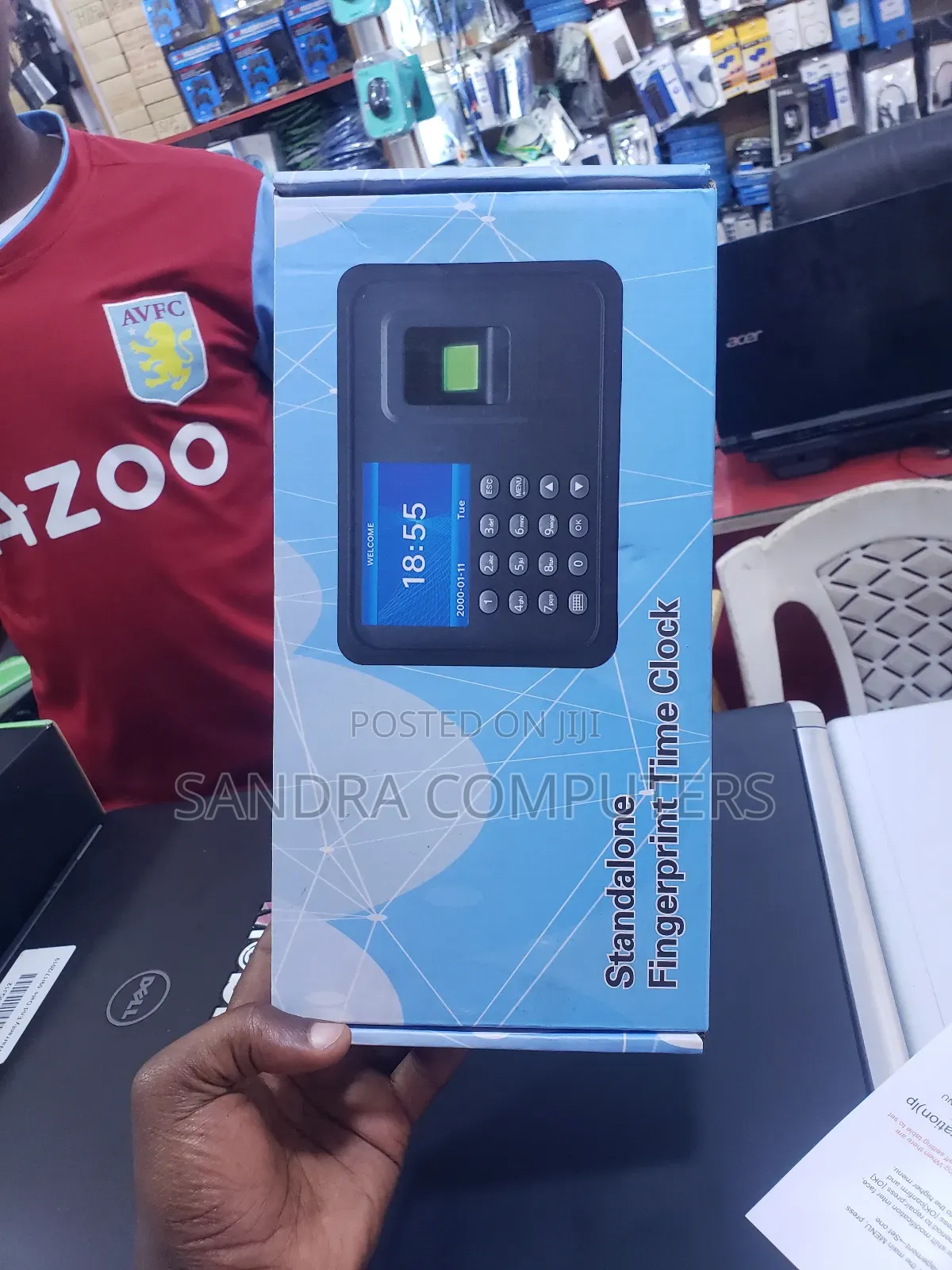 Finger Print Scanner With Time Clock in Central Division - Safetywear ...