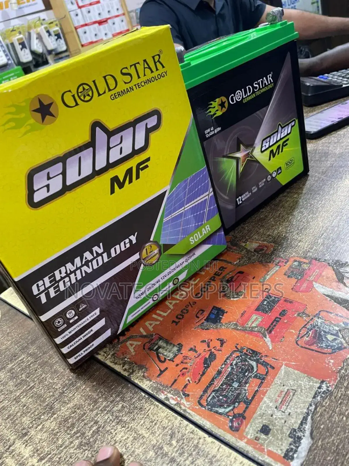 40ah Gold Star German Technology Solar Batteries Kren in Central ...