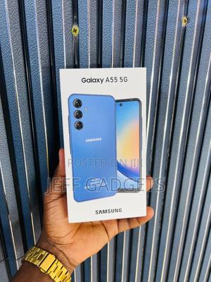 New Samsung Galaxy A55 256 GB Blue in Central Division - Mobile Phones ...