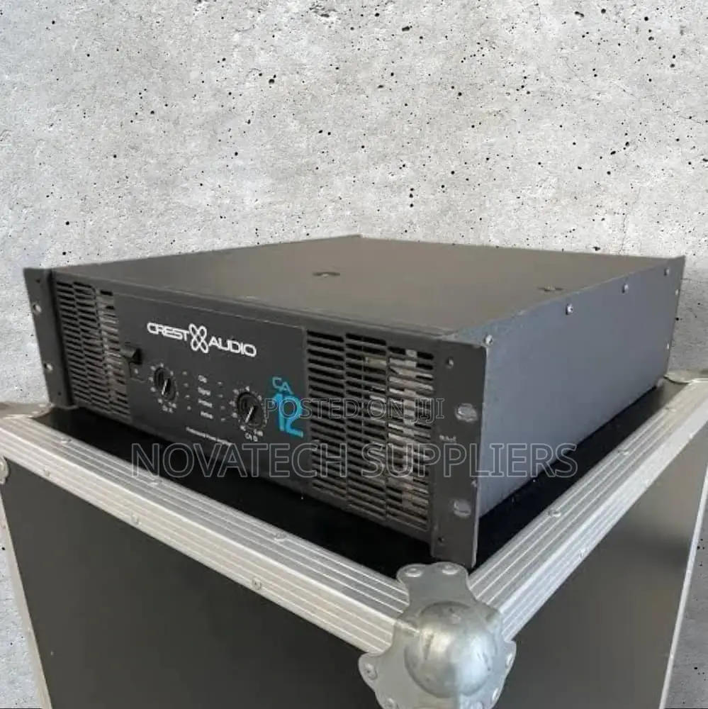 Crest Audio CA12 Audio Amplifier Zakn in Central Division - Audio ...