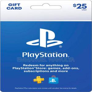 $25 Usa Playstation Store Gift Card (Digital) in Central Division ...