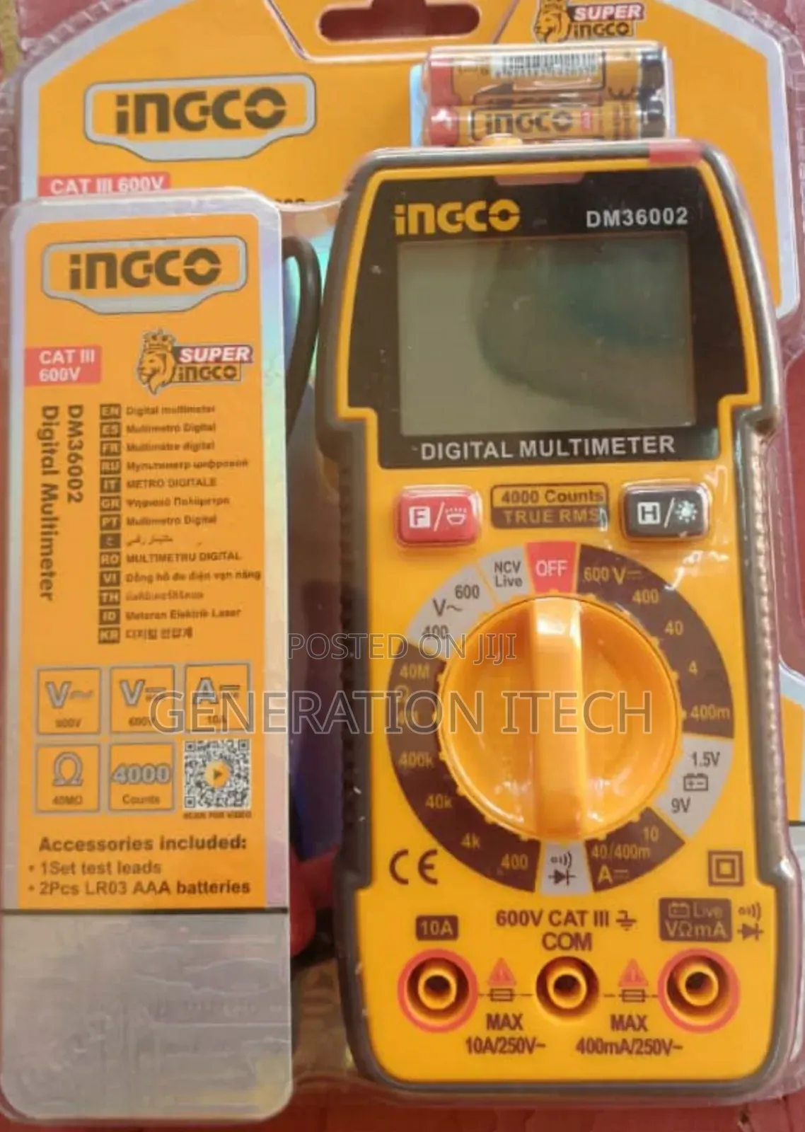 Ingco Digital Multimeter -Dm36002 in Central Division - Measuring ...