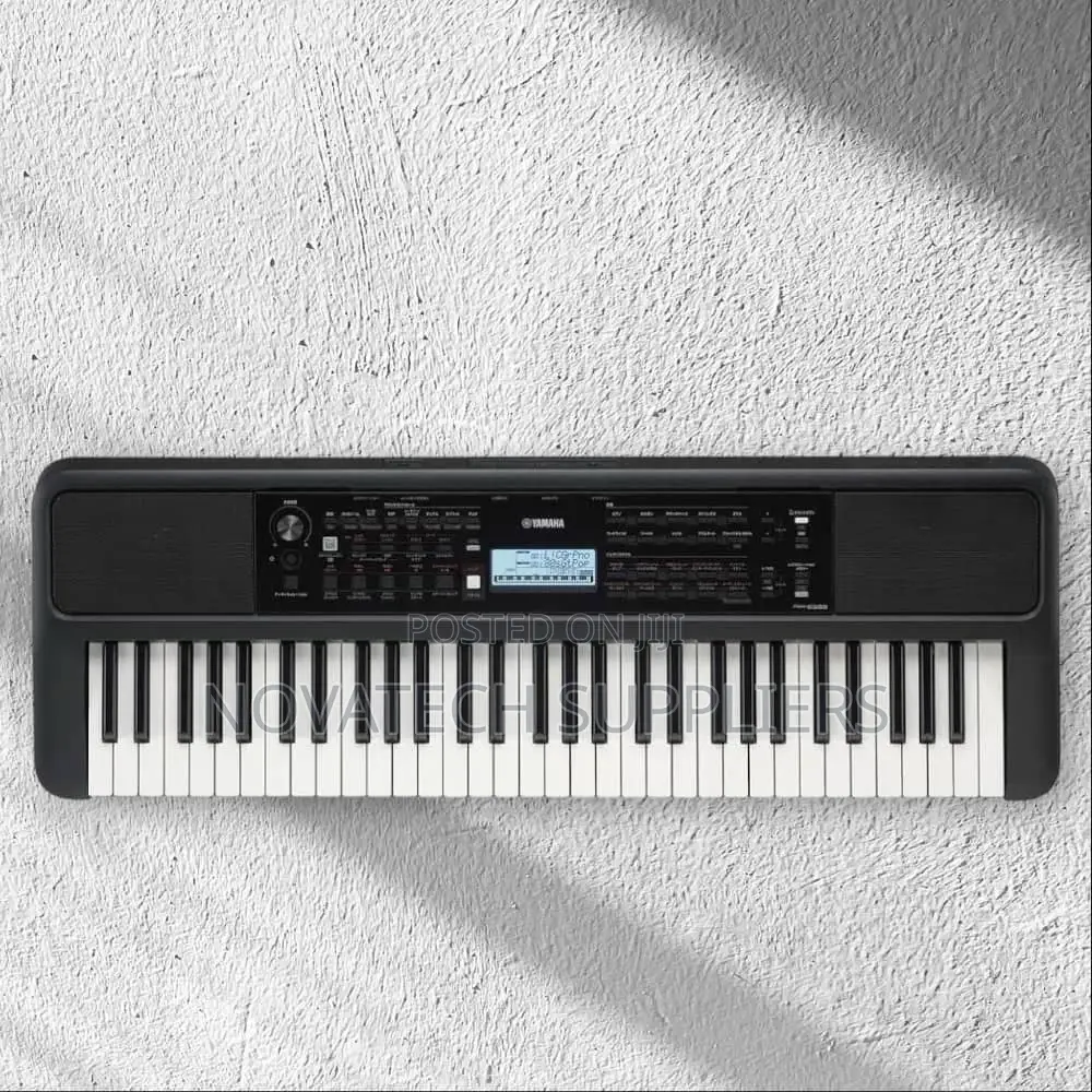 Yamaha PSR E-383 Portable Keyboard 61 Keys Adapter Included in Central ...