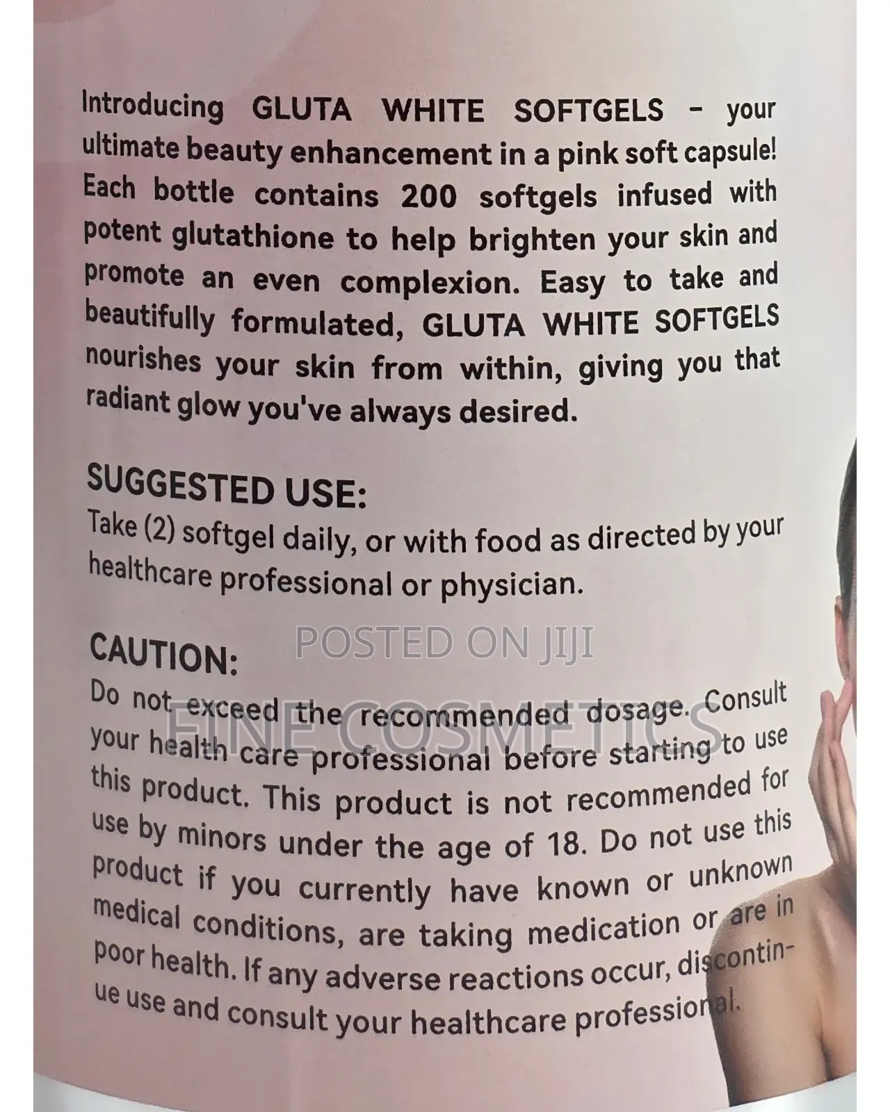 Gluta White Mg Skin Whitening and Glowing Capsules in Central Division ...