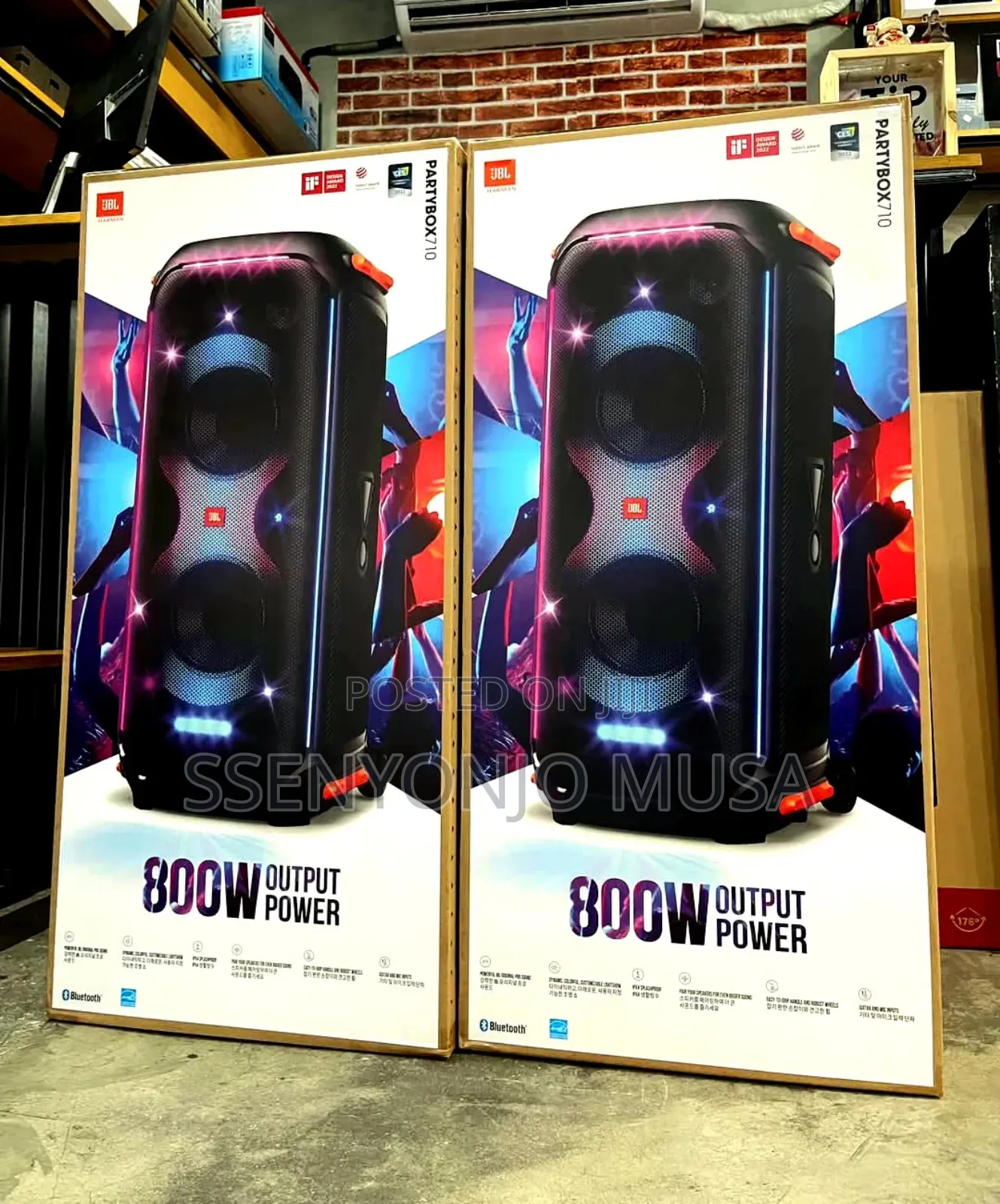 Jbl Partybox 710 Portable Speaker for sale - Ssenyonjo Musa Price: USh ...