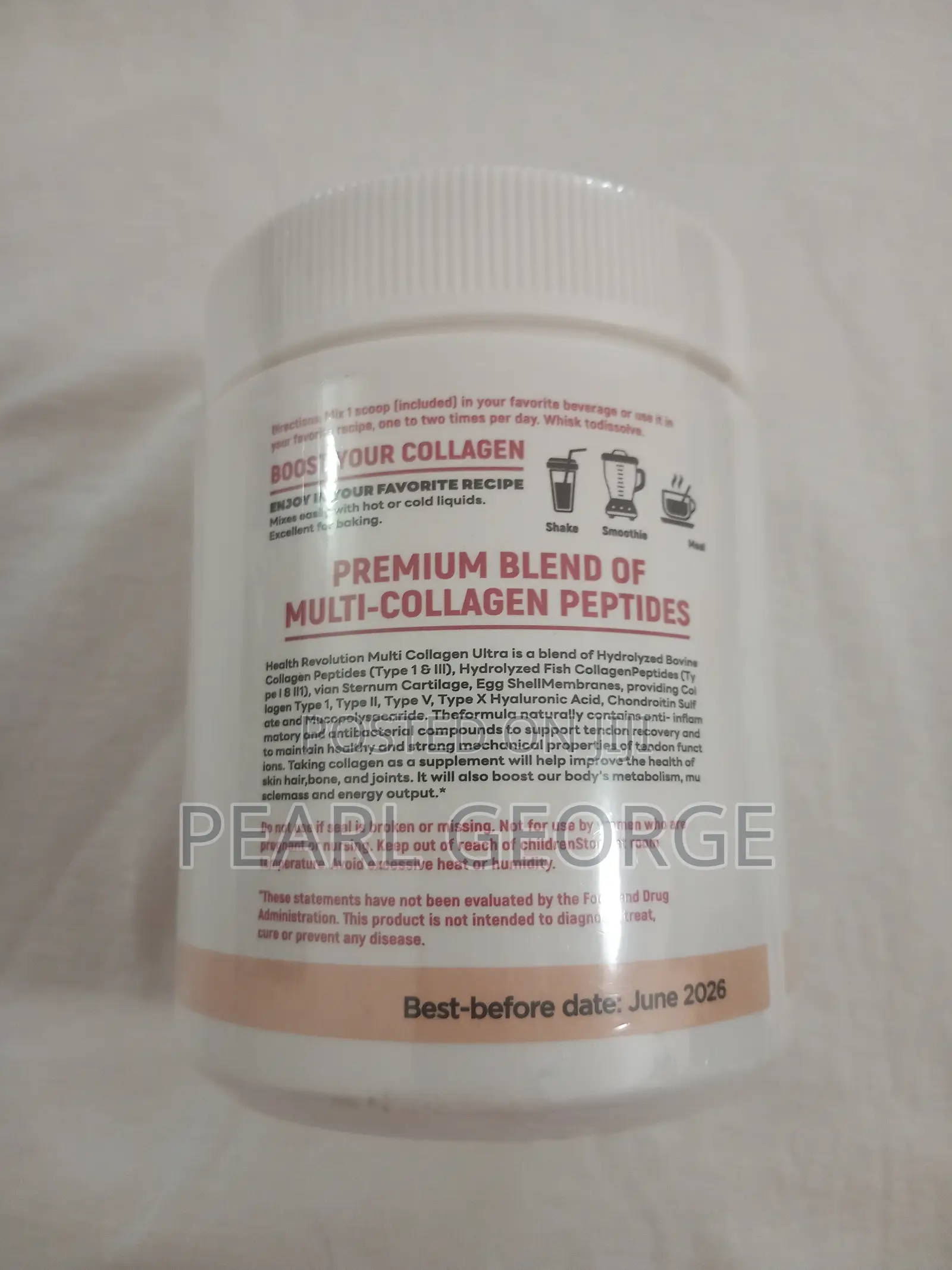 Multi Collagen Collagen Anti Aging Powder for sale - Pearl George Price ...