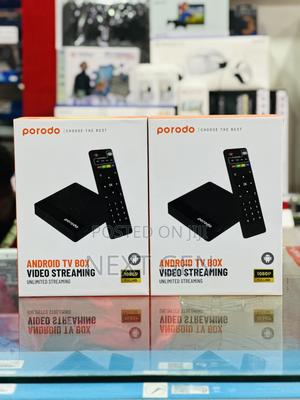 Porodo Android Tv Box With Ethernet Port - Black for sale - Next Gen ...