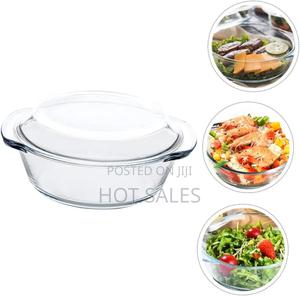 Round Shaped Glass Cooking Casserole Pot in Central Division ...