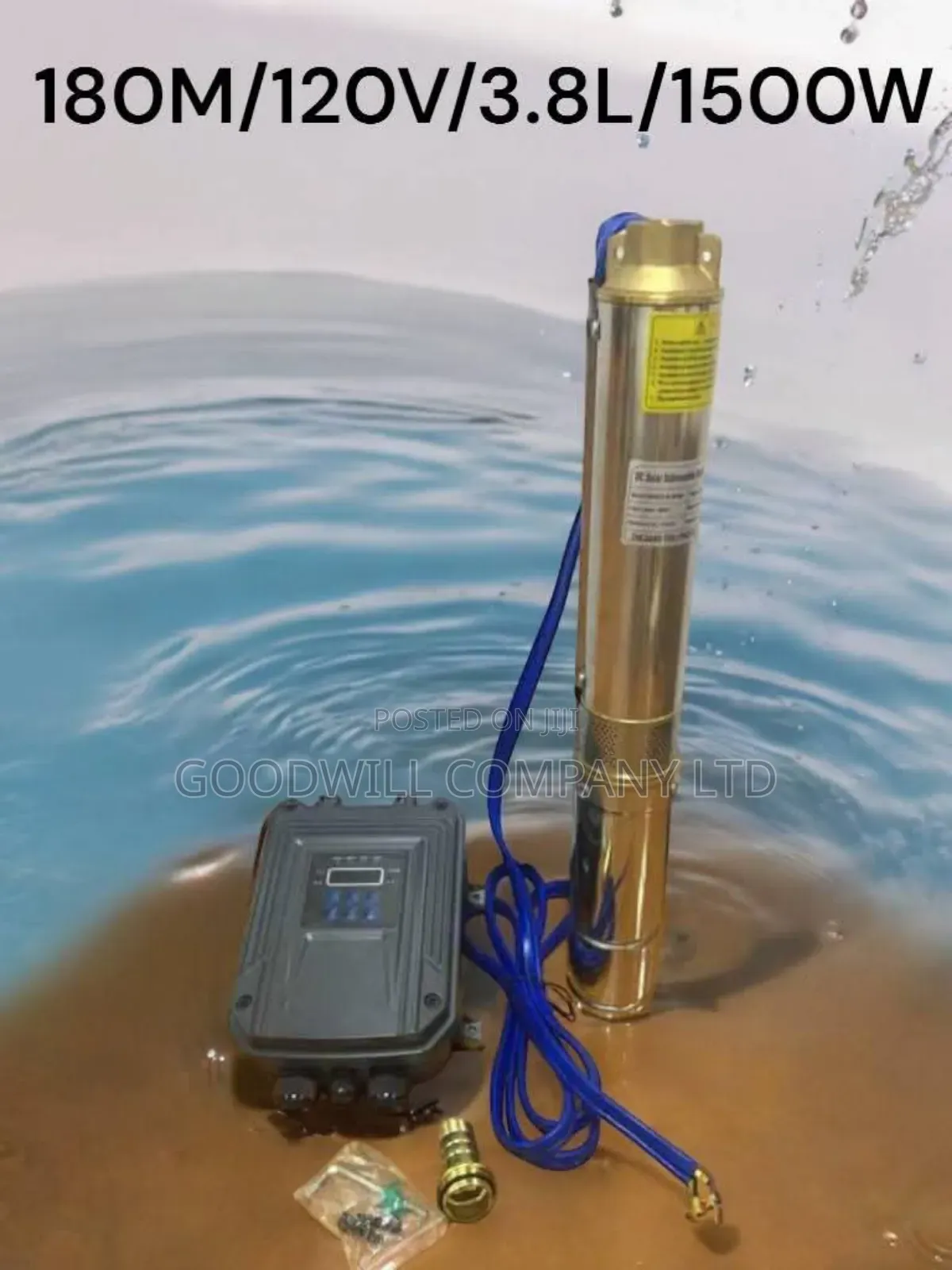 180 Liters Heavy Duty Submersible Solar Water Pump Brandest in Central ...