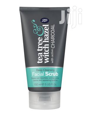 UK Boots Tea Tree Witch Hazel Charcoal Facial Scrub 150ml in Kampala ...