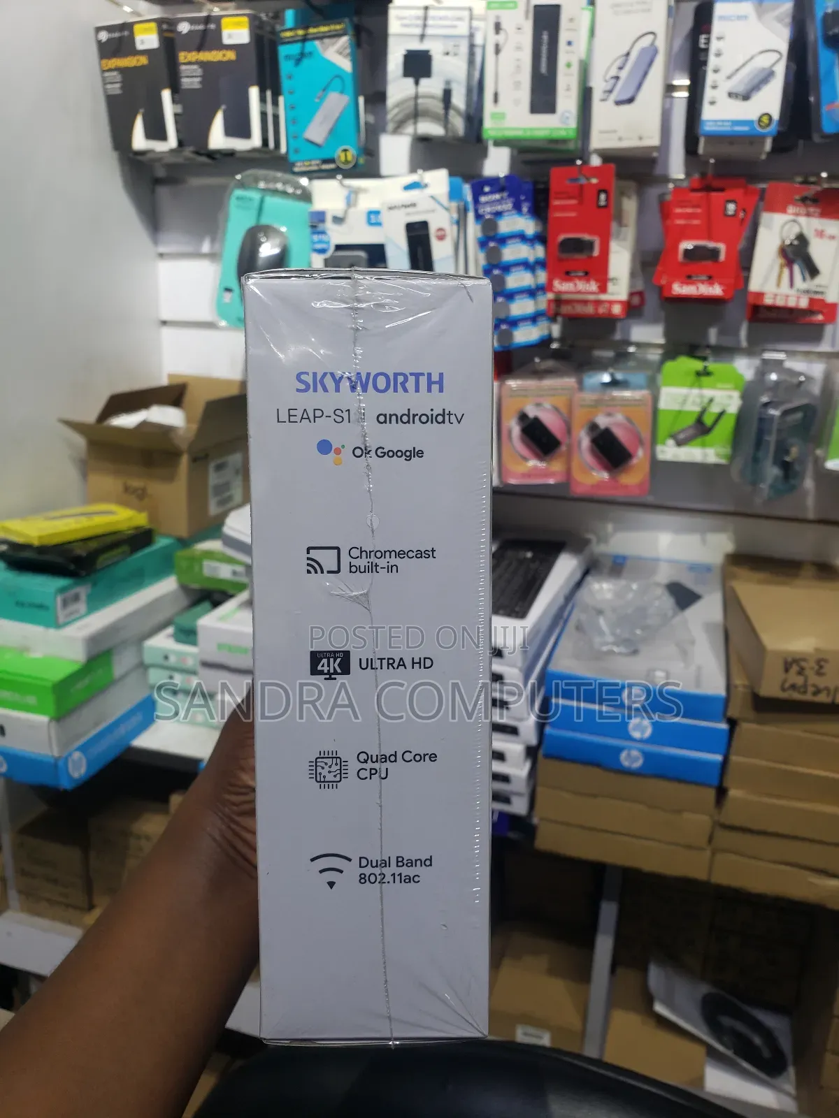 Sky Worth Leaps1 Android Tv Box in Central Division - TV & DVD ...