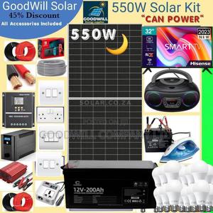 550w Solar Kit (550w Commercial Solar Energy System Full Kit in Central ...