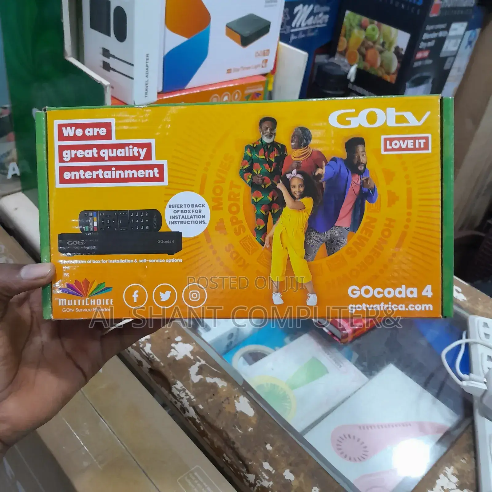 Gocoda 4 /Gotv Decoder in Central Division - TV & DVD Equipment, Frank ...